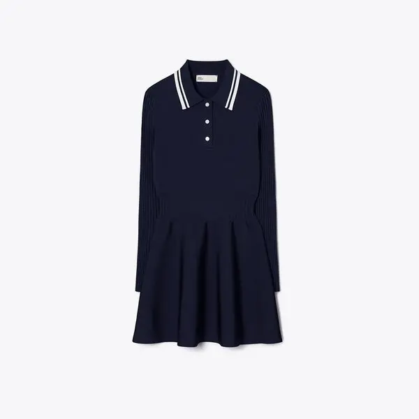 【TORY SPORT】TECH KNIT POLO DRESS Tory Burch Tech-Knit Polo Mini Dress | Saks Fifth Avenue
